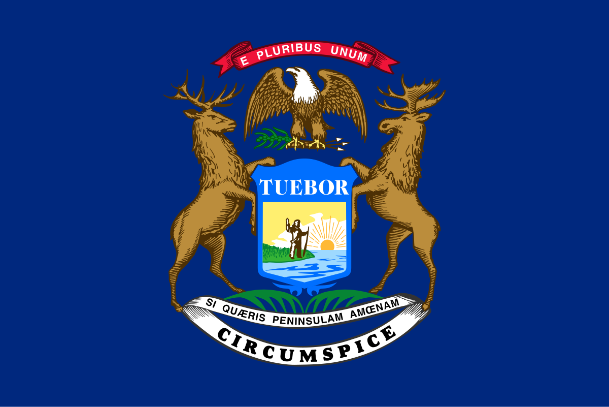 Michigan State Flag: Meaning, Colors, and History | State Flags Explained