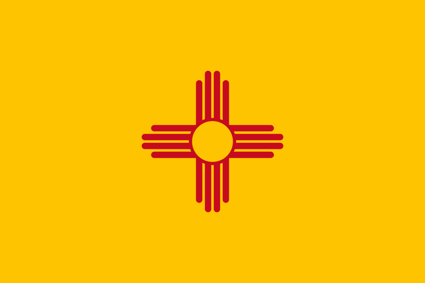New Mexico State Flag: Zia Symbol Meaning and History | State Flags ...