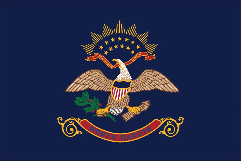 North Dakota State Flag: Meaning, Colors, and History | State Flags ...
