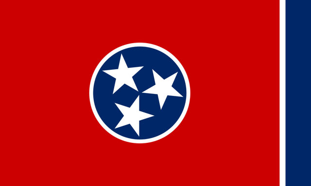 Tennessee State Flag: Three Stars, Meaning, and History | State Flags ...