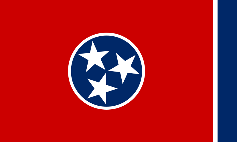 Tennessee State Flag: Three Stars, Meaning, and History | State Flags ...